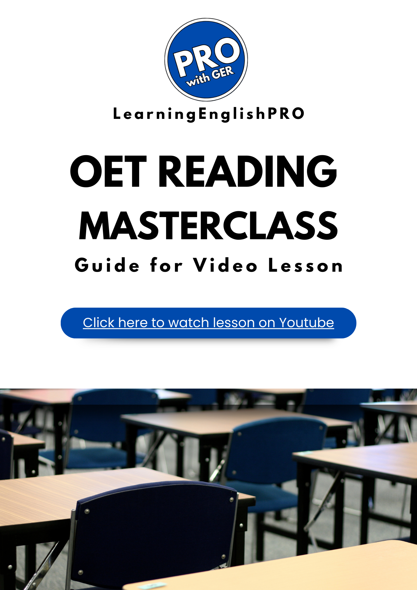 OET Reading Masterclass PDF Guide – LearningEnglishPRO Store